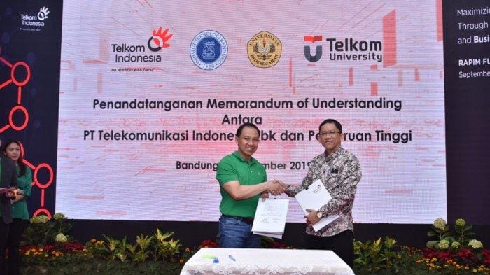Besarkan Inovasi, Telkom Jalin Kolaborasi Sinergis dengan ITB, UNPAD, dan Tel-U - Tribunnews.com ...